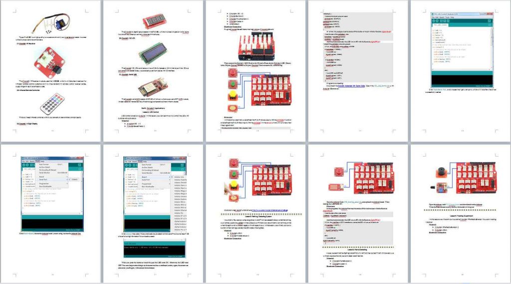 Crowtail- Advanced Kit for Arduino – گسترش فناوری پروین